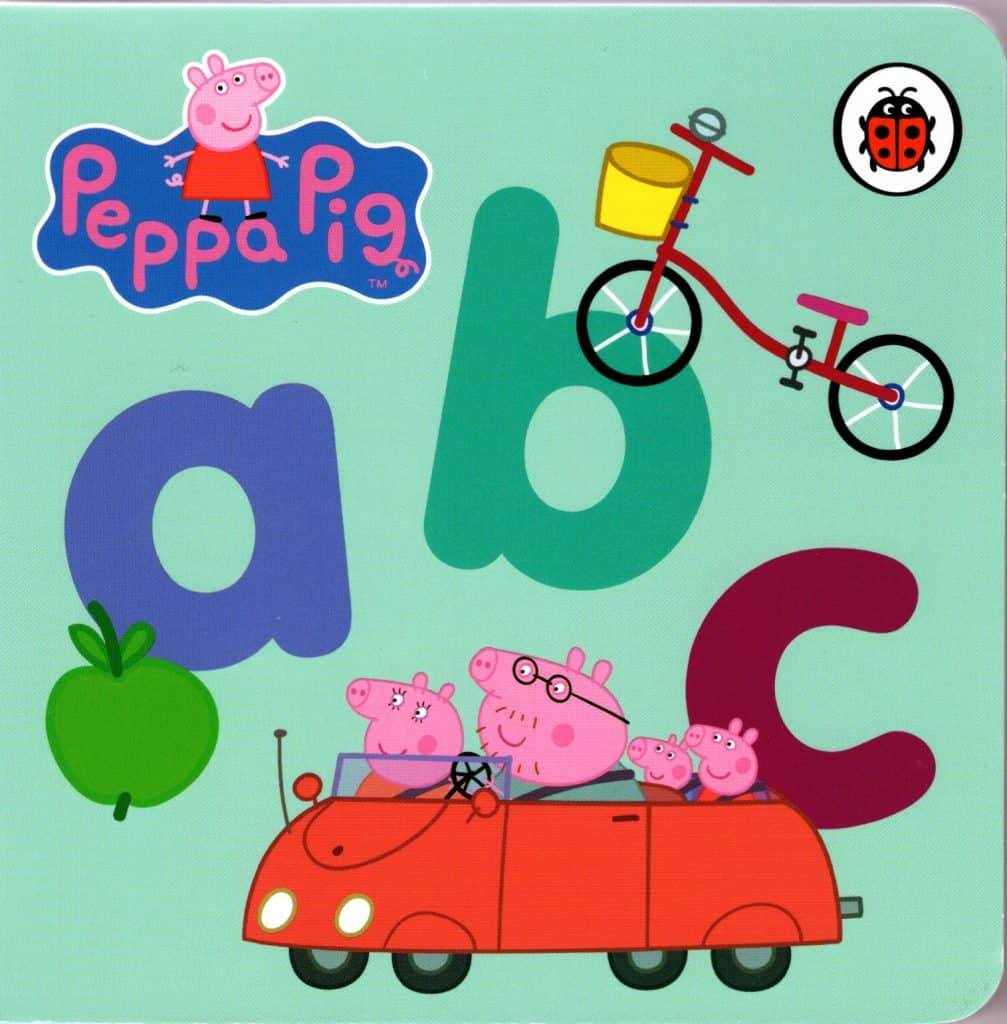 Peppa's alphabet box - Squiggles